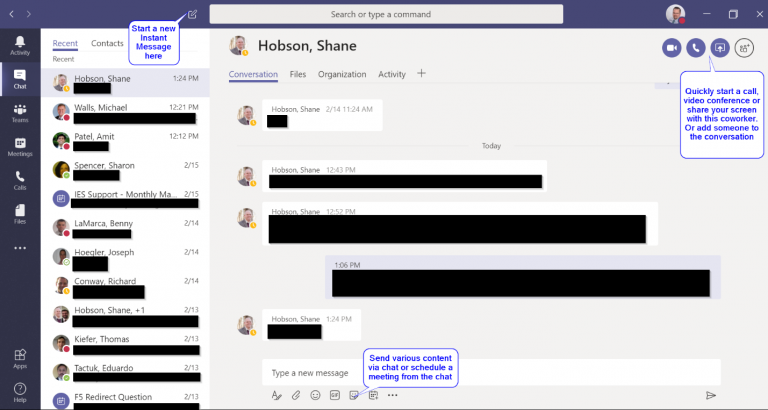 Enhanced Instant Messaging in Microsoft Teams - Kraft Kennedy