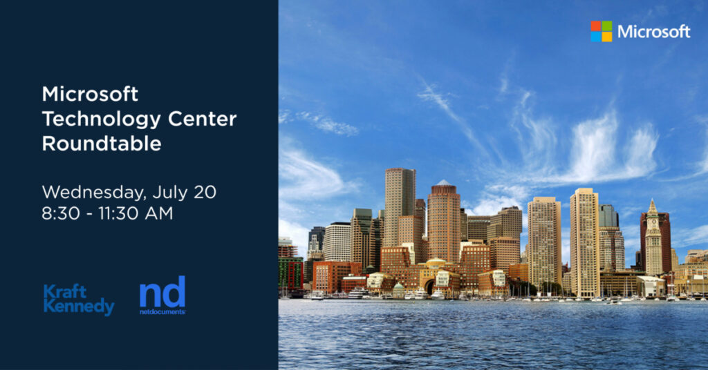 Microsoft Technology Center Roundtable - Kraft Kennedy