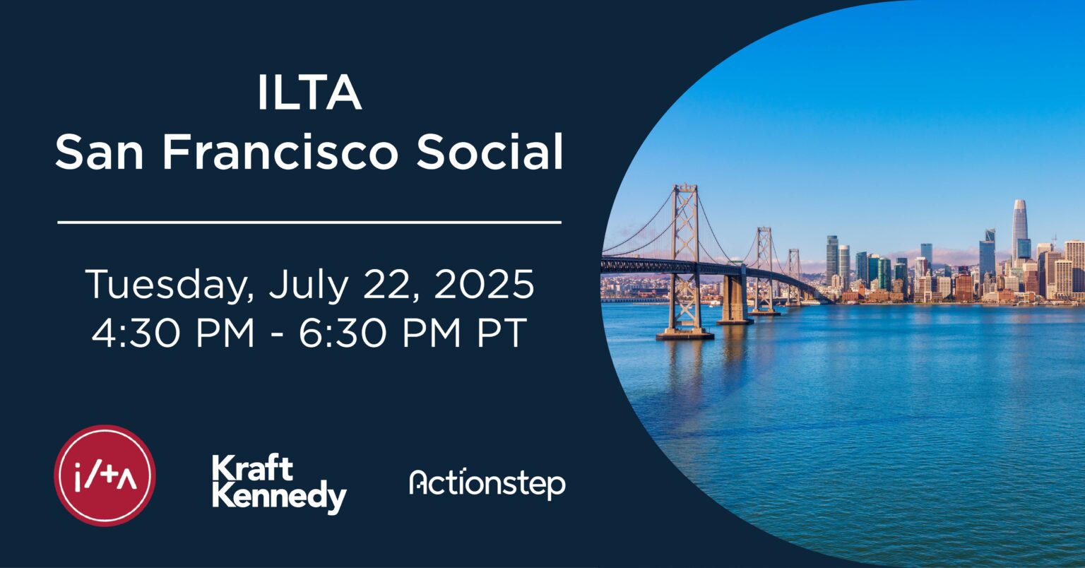ILTA 2025 San Francisco Social - Kraft Kennedy